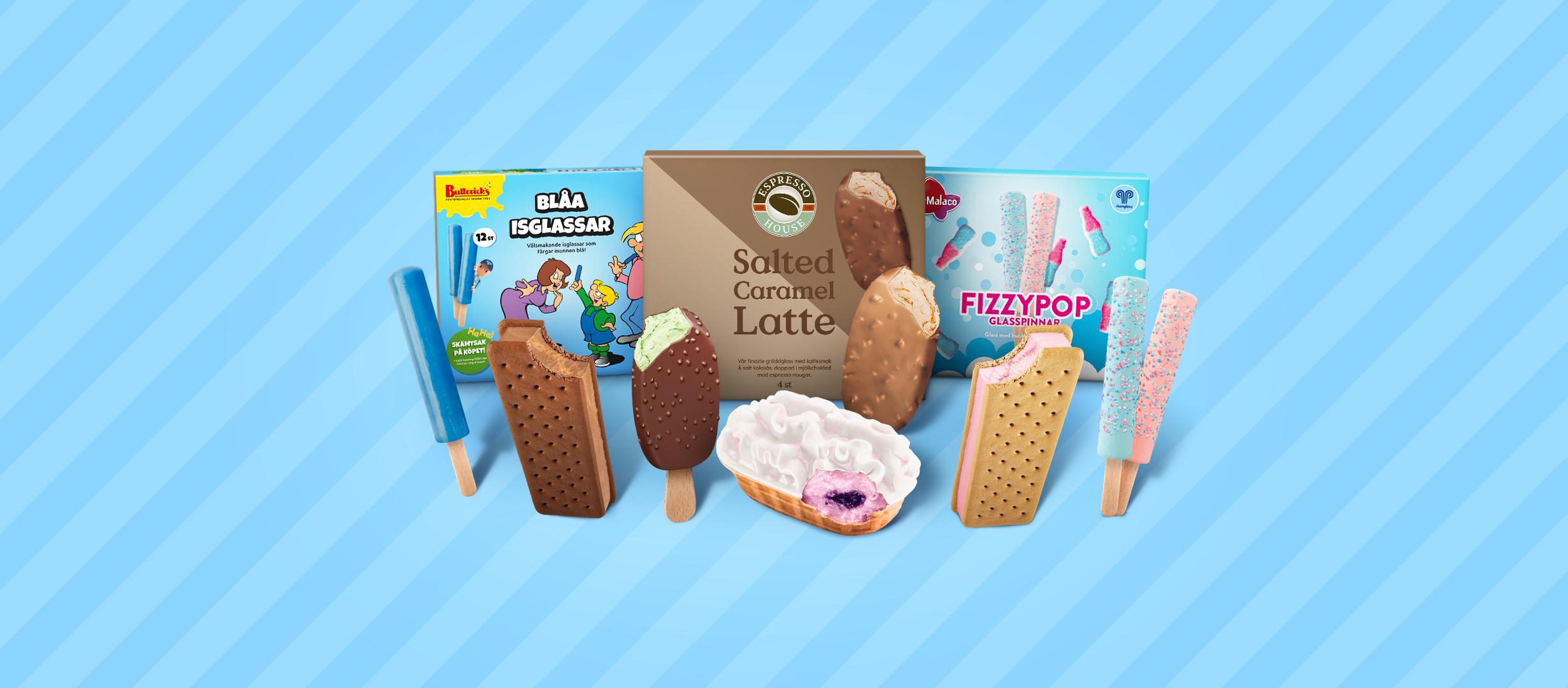 Bus, chili och godisglass när Hemglass släpper elva glassnyheter | Hemglass